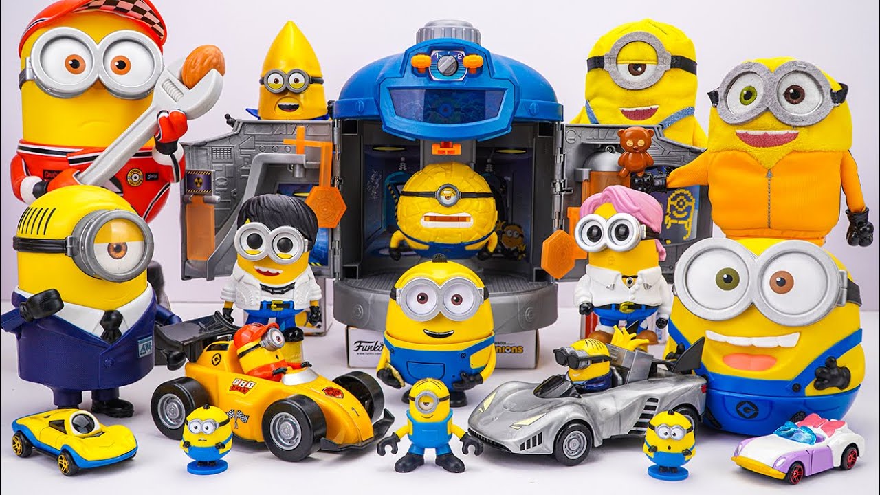 Satisfying Unboxing: DESPICABLE ME 4 CURSED Minions! Mega Minions Toys ...