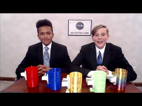 YEA! 2020 Finalist Alexander Church and Johntae Smith pitch EZ-Carrier ...