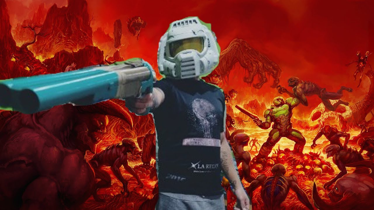 🐱‍👤 Hacemos el casco del DOOM GUY en impresion 3D 🧨 Super cosplay del SLAYER! 🎸 Biqu2 / Eder 3 ...