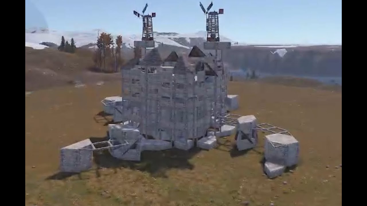 Geoffrey [2x1 ROOF BUNKERS] 3-6 man| RUST BASE DESIGN - YouTube