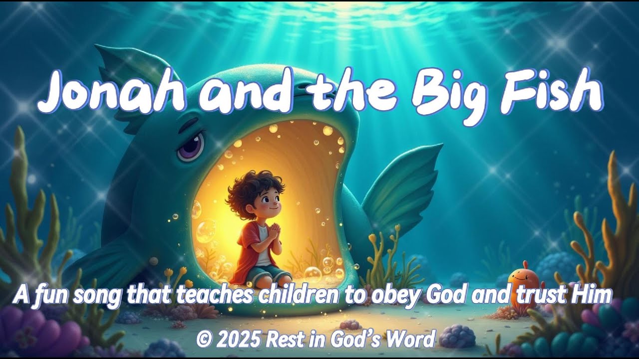 Jonah and the Big Fish | A song that helps children learn to obey God ...