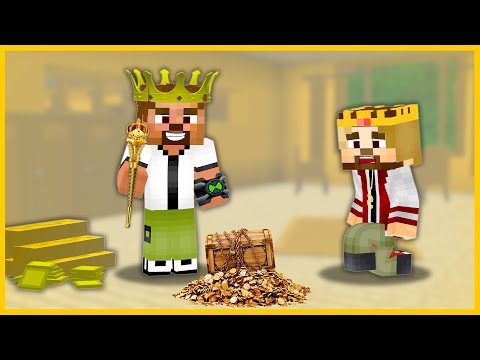BEN 10 ARDA KRAL OLDU, RÜZGAR KÖLE! 👑 - Minecraft ZENGİN FAKİR HAYATI
