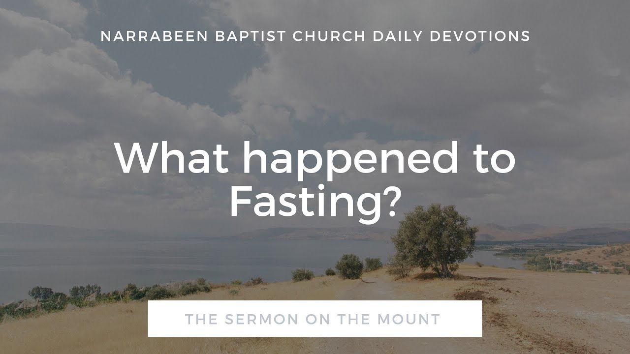 Jesus' Teaching about Fasting - YouTube