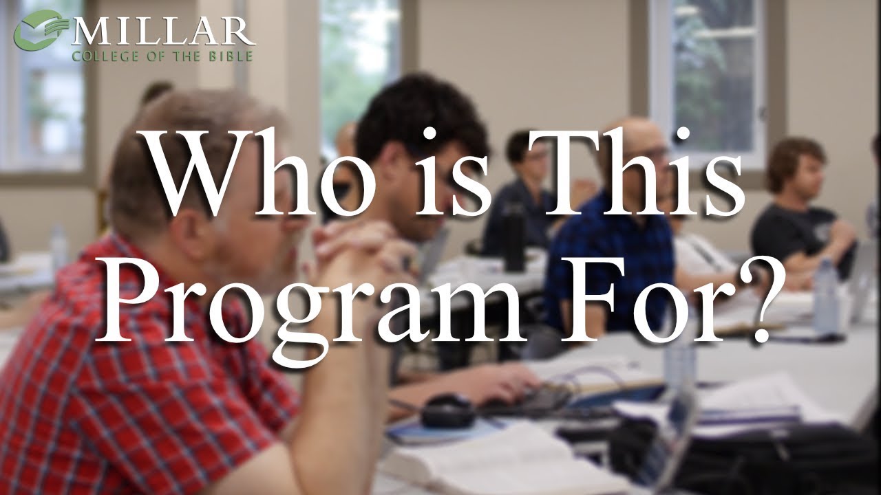 Who is this program for? - YouTube