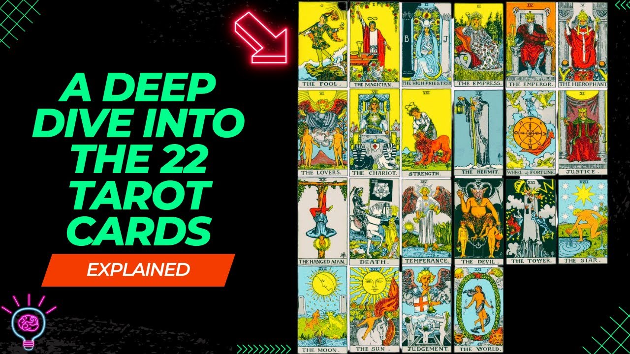22 Tarot Cards - Spiritual, Psychic, Physical, and Intellectual ...