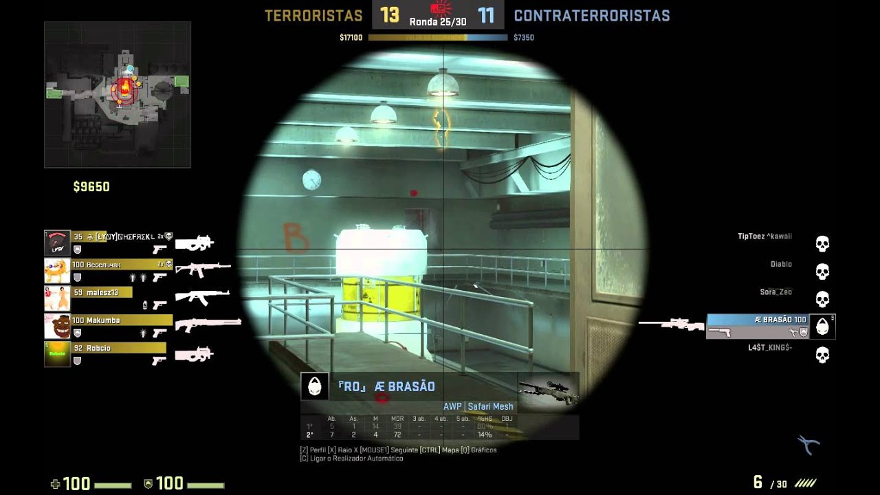 Um noob a jogar CS:GO | RO: BRASÃO - YouTube