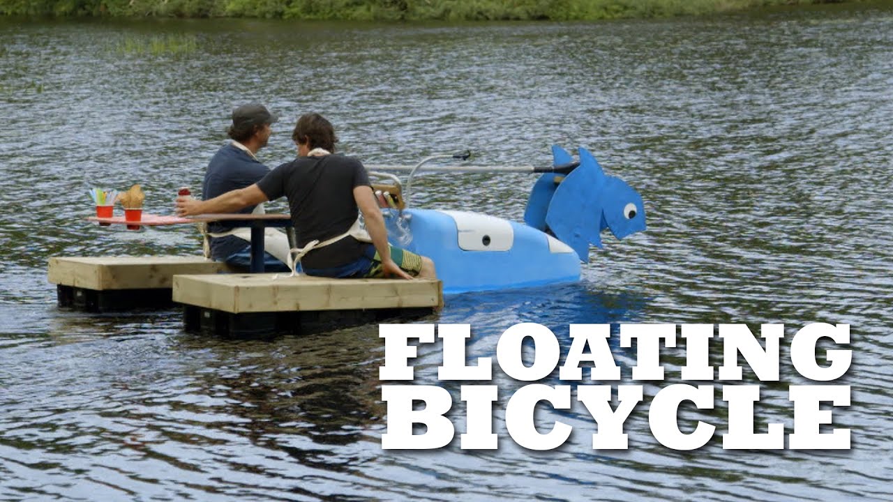 How to build a FLOATING Ice Cream Bike - YouTube