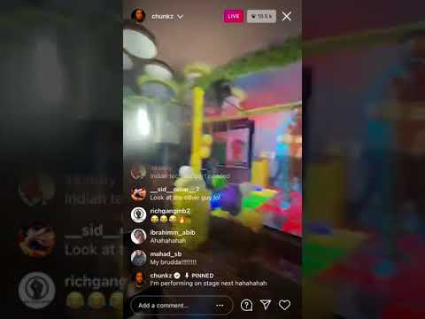 Chunkz performs HOLD Live in Somalia 2021 on IG live