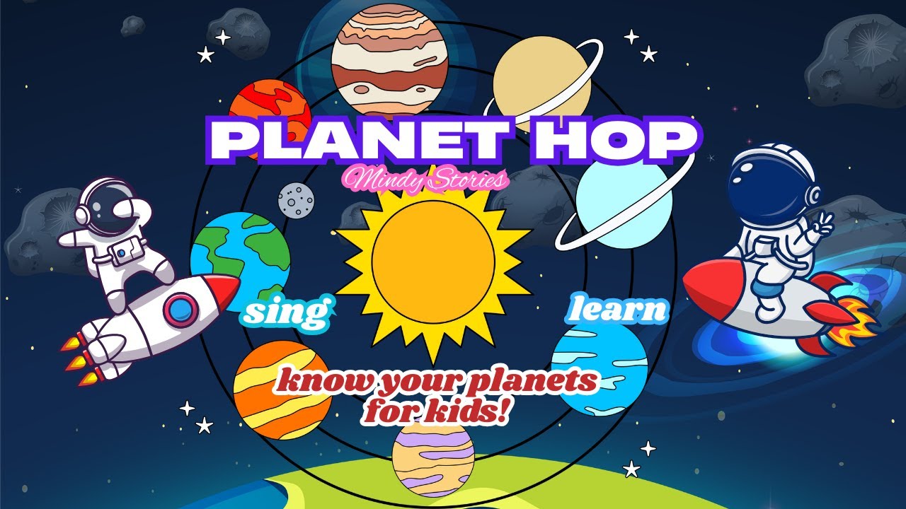 Planet Hop! / Mindy Stories #originalcontent #educationalvideo - YouTube
