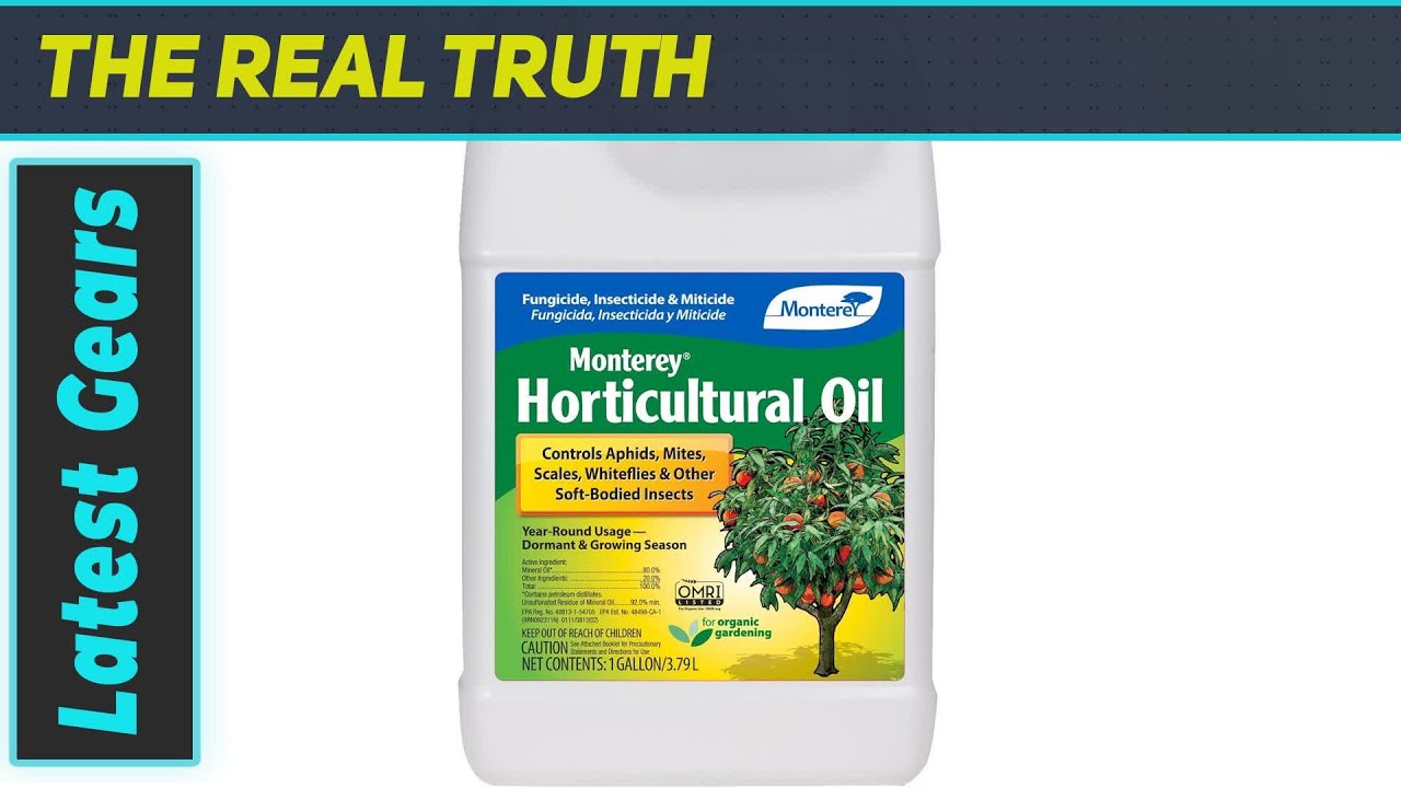 Monterey Horticultural Oil: Ultimate Pest Control for Organic Gardens ...