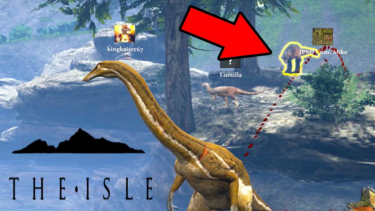 The Isle |Ep 3|DANGEROUS CLIFF JUMP | Progression system update | Dryo ...