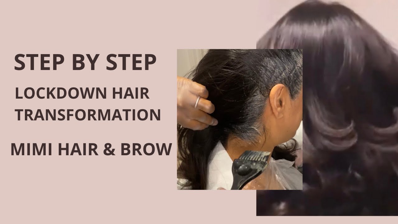 LOCKDOWN HAIR TRANSFORMATION - YouTube