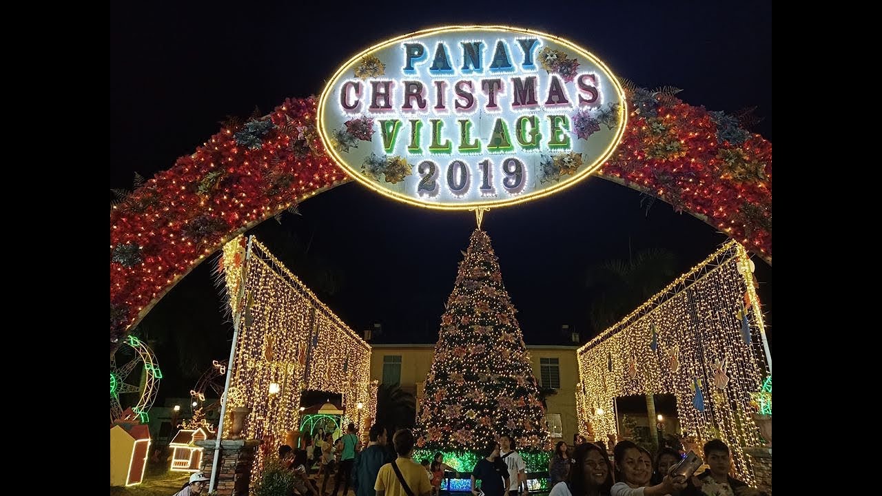 CHRISTMAS PANAY VILLAGE | Panay, Capiz, Philippines - YouTube