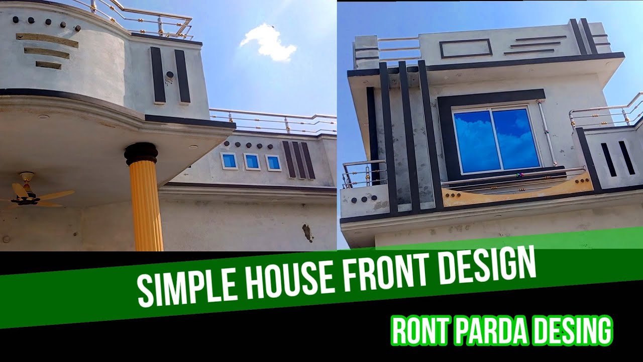 Single Floor House Front View Designs modern single story house ...