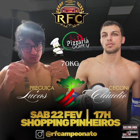 RFC República Fight Championship ACESSO AO SHOW Site acessoaoshow.com ...