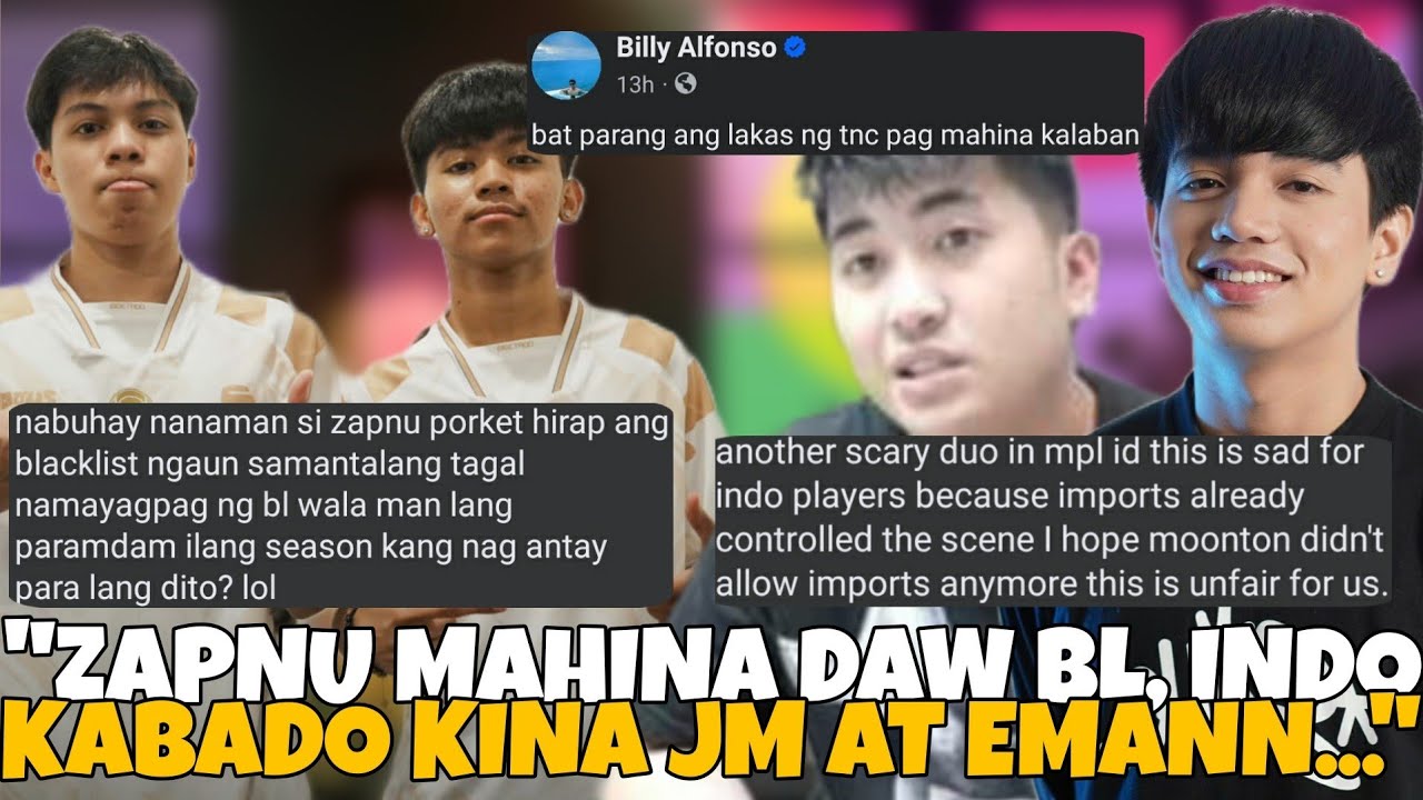 ZAPNU NIREALTAK ANG BLACKLIST MAHINA? KARLTZY SINABI MAG KAKAMPEON SI ...