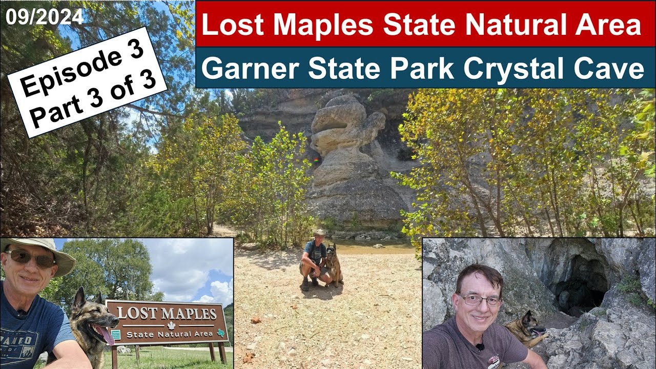 Lost Maples State Natural Area Monkey Rock Trail. Garner State Park ...