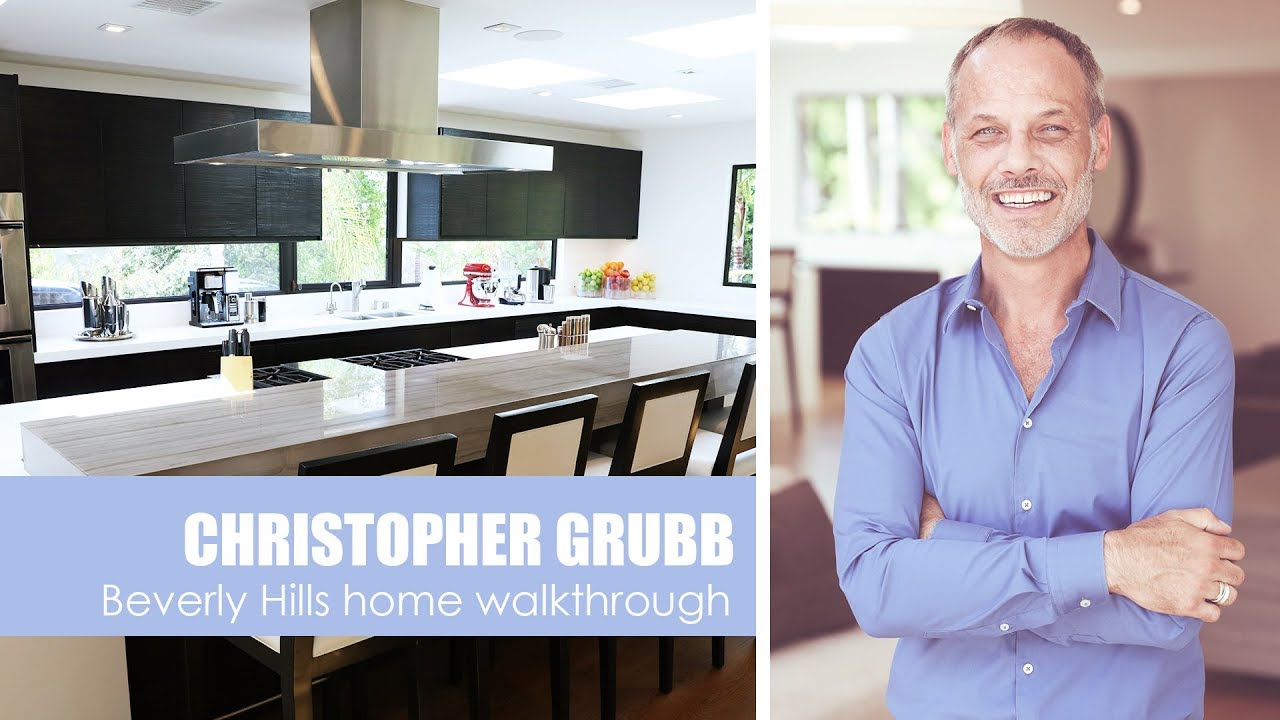 Interior Design Pro Christopher Grubb Gives Walkthrough Tour of Client's Home - YouTube