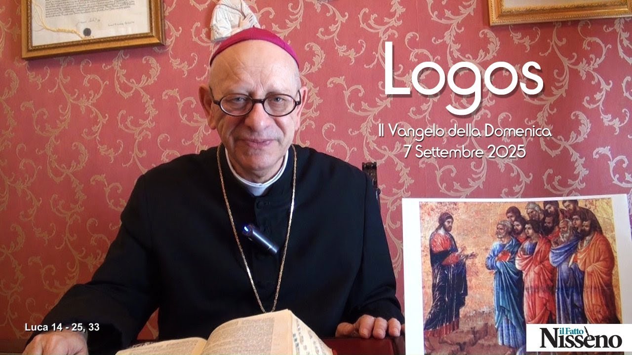 LOGOS il Vangelo della Domenica 7 Settembre 2025 - YouTube
