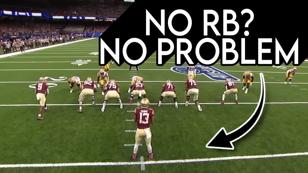 How FSU uses empty formations to their fullest - YouTube