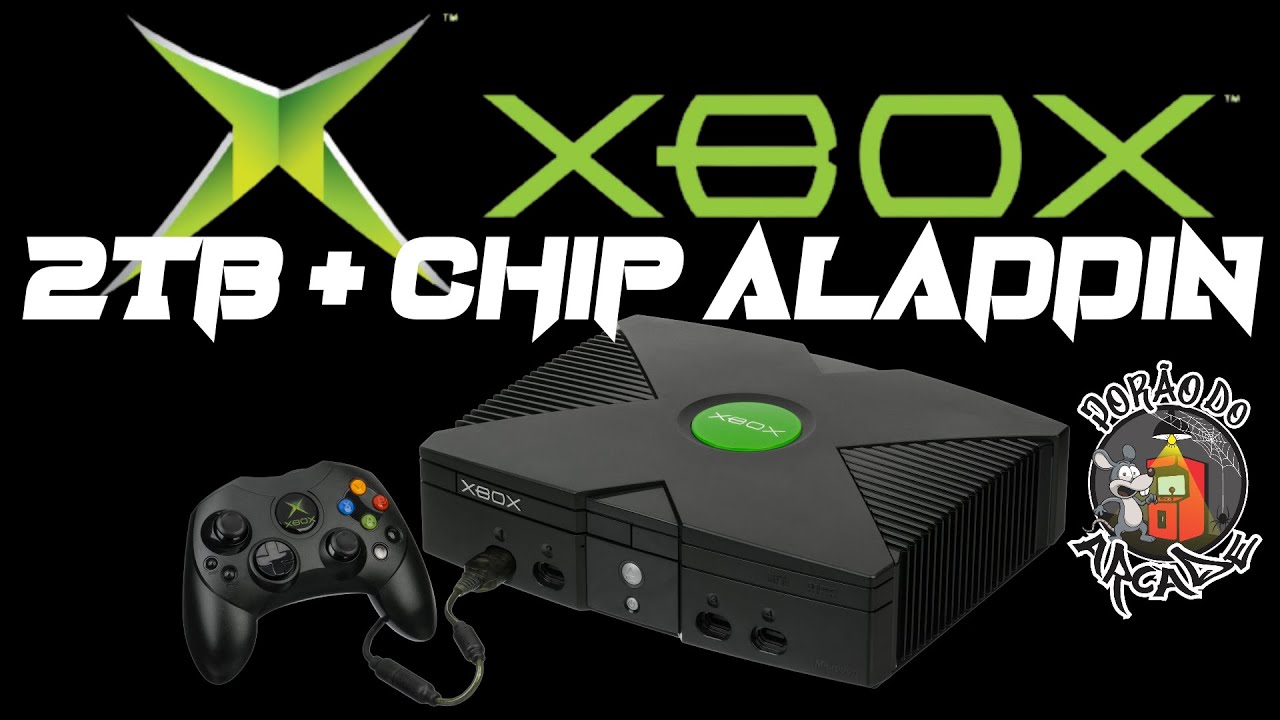 Instalação Chip aladdin mais HD 2tb XBOX Classic - YouTube