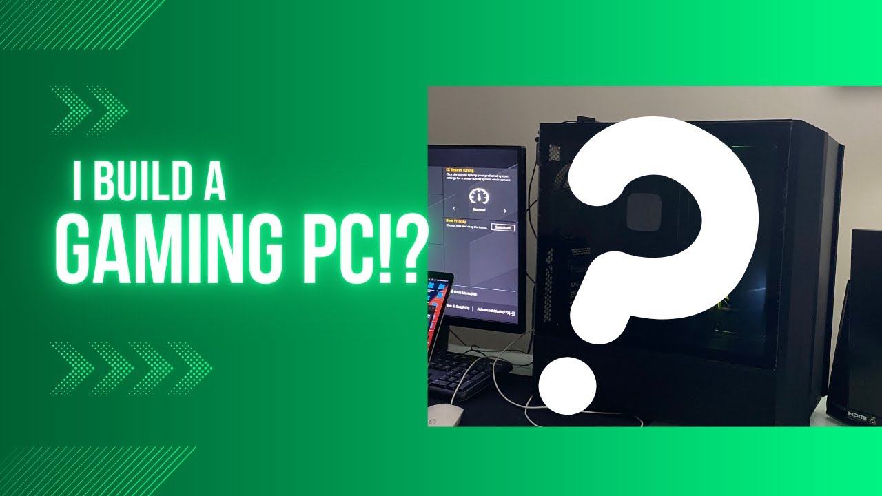 I BUILT MY FIRST PC?! - YouTube