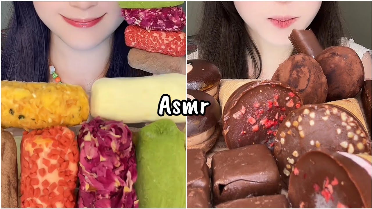 Satisfying Food Eating ASMR | ASMR Mukbang Food Eating Sounds | ASMR 음식 ...