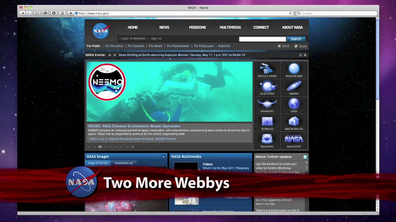 This Week @ NASA - May 16, 2011 - YouTube