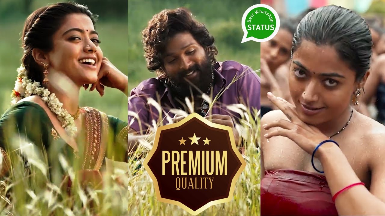 Saami Saami Song Whatsapp Status(Telugu & Tamil) | Pushpa Songs | Allu ...