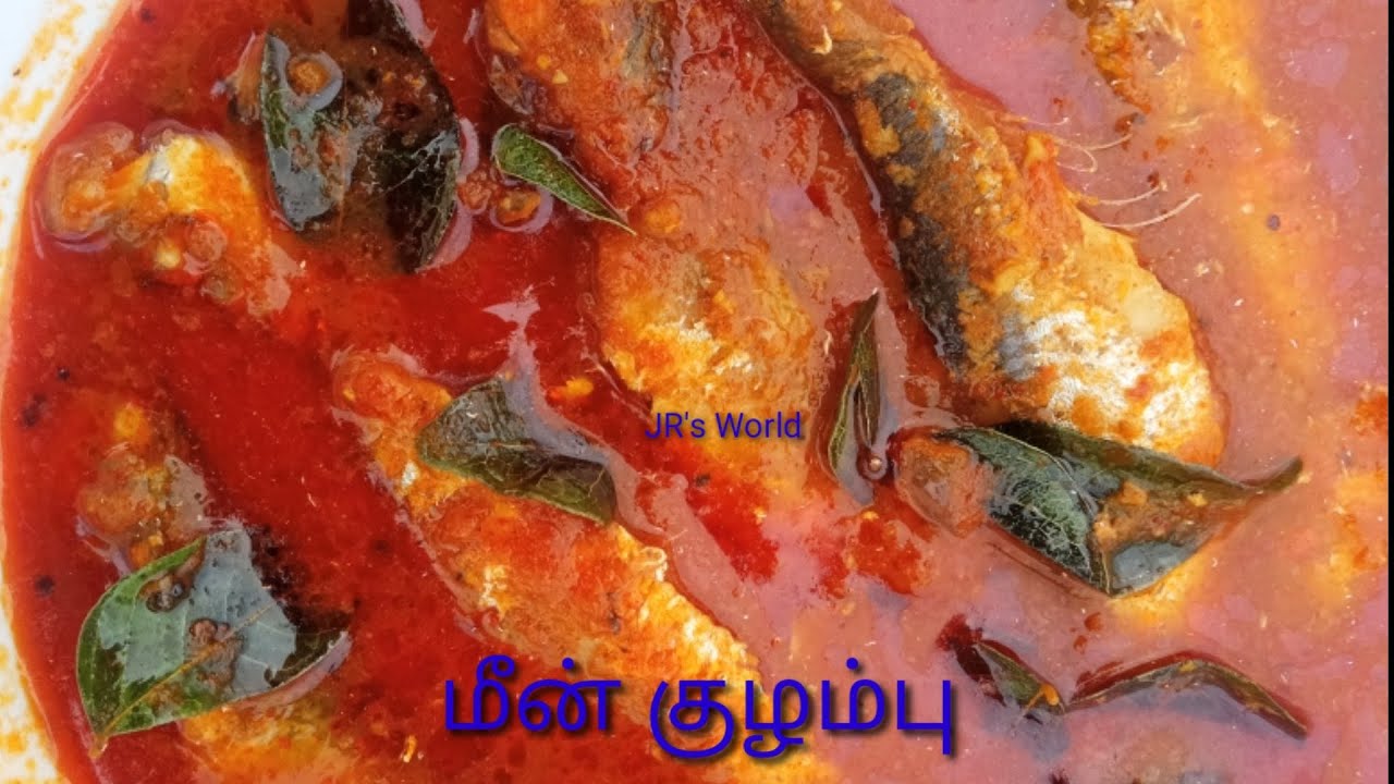 Meen kuzhambu, Mathi meen kuzhambu, Fish curry, - YouTube