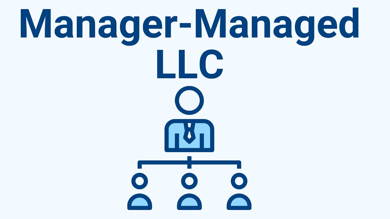 What do you need to know about manager-managed LLCs? - YouTube