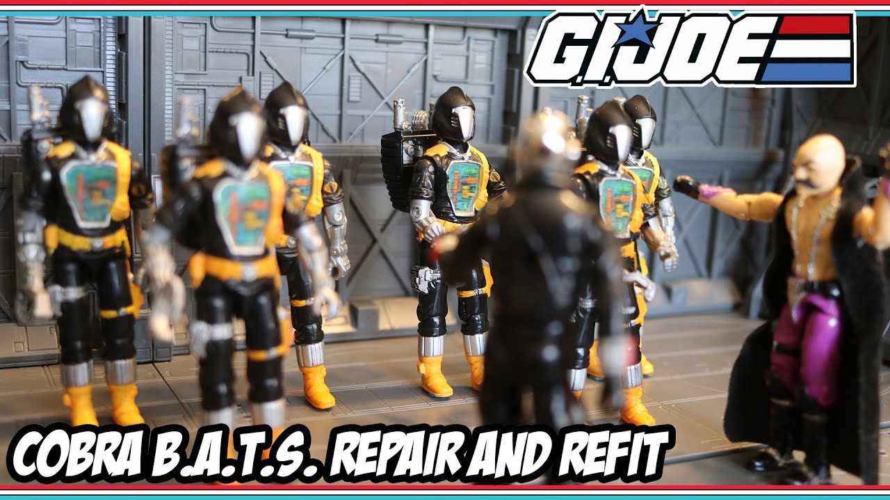 Gi Joe - Cobra B.A.T.S. repair and refit - YouTube