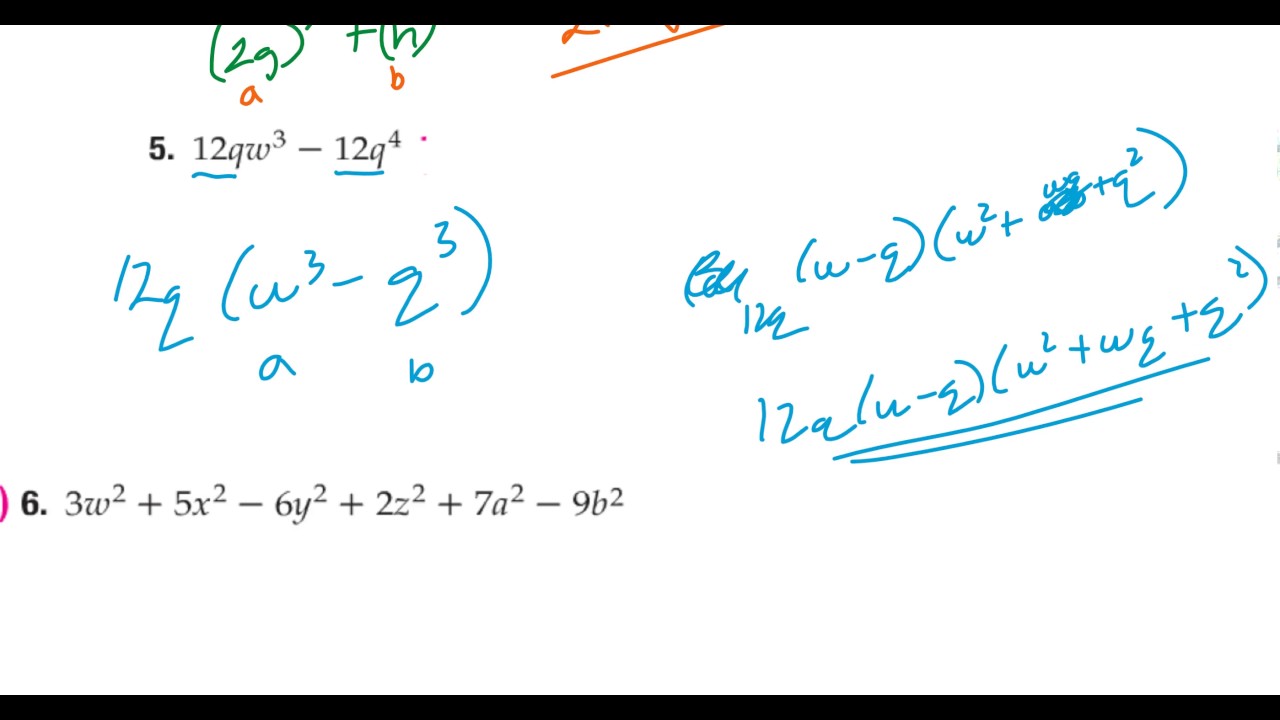 5 5 solving poly equations - YouTube