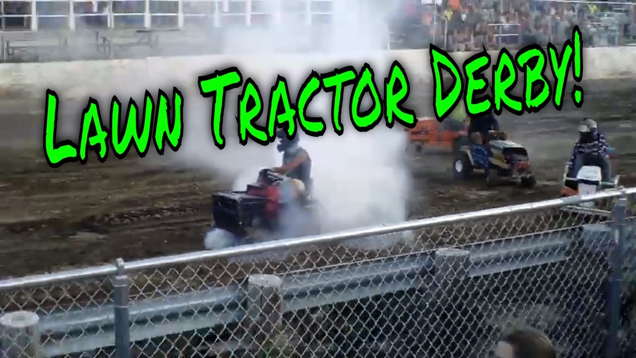 Lawn Tractor Derby! Howard Lake, MN - YouTube