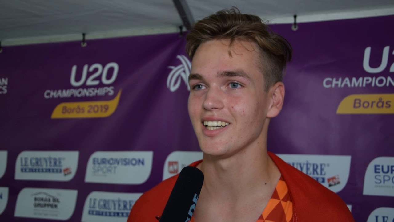 EK U20: de zilveren medaille van Mark Heiden (110mh) - YouTube