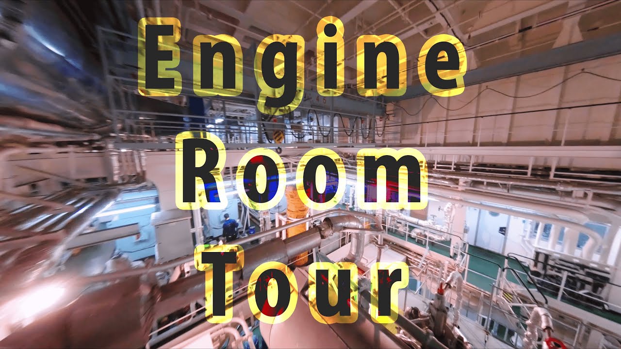 The Ship's Engine Room Tour | FPV Drone at Sea | Drone Flight - YouTube
