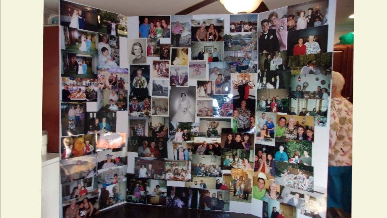 Making a collage Board - YouTube