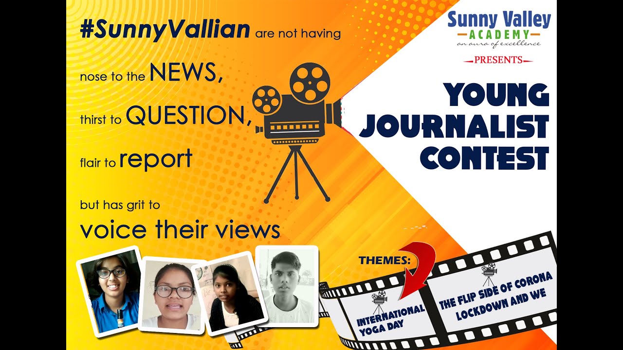 YOUNG JOURNALIST CONTEST -2020 |INTERVIEW|CHAT-SHOW - YouTube