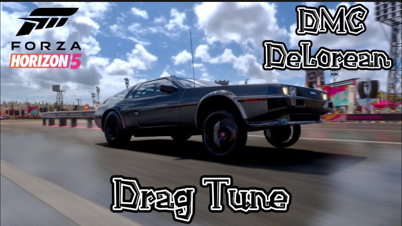 FH5 | DMC DeLorean (Drag Tune) - YouTube
