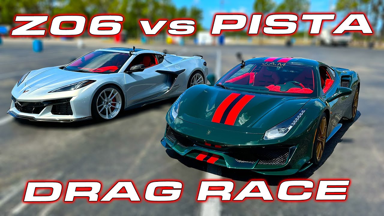 Z06 out launches Pista? * Chevrolet Corvette C8 Z06 vs 850HP Ferrari ...