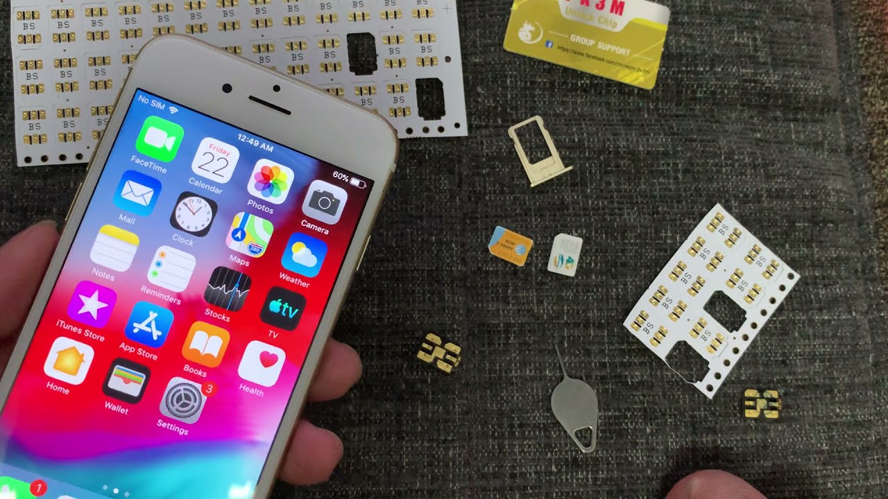 Ghép sim full máy lock ATT/Au với sim ghép Bison/Vip-PT mode ICCID ...