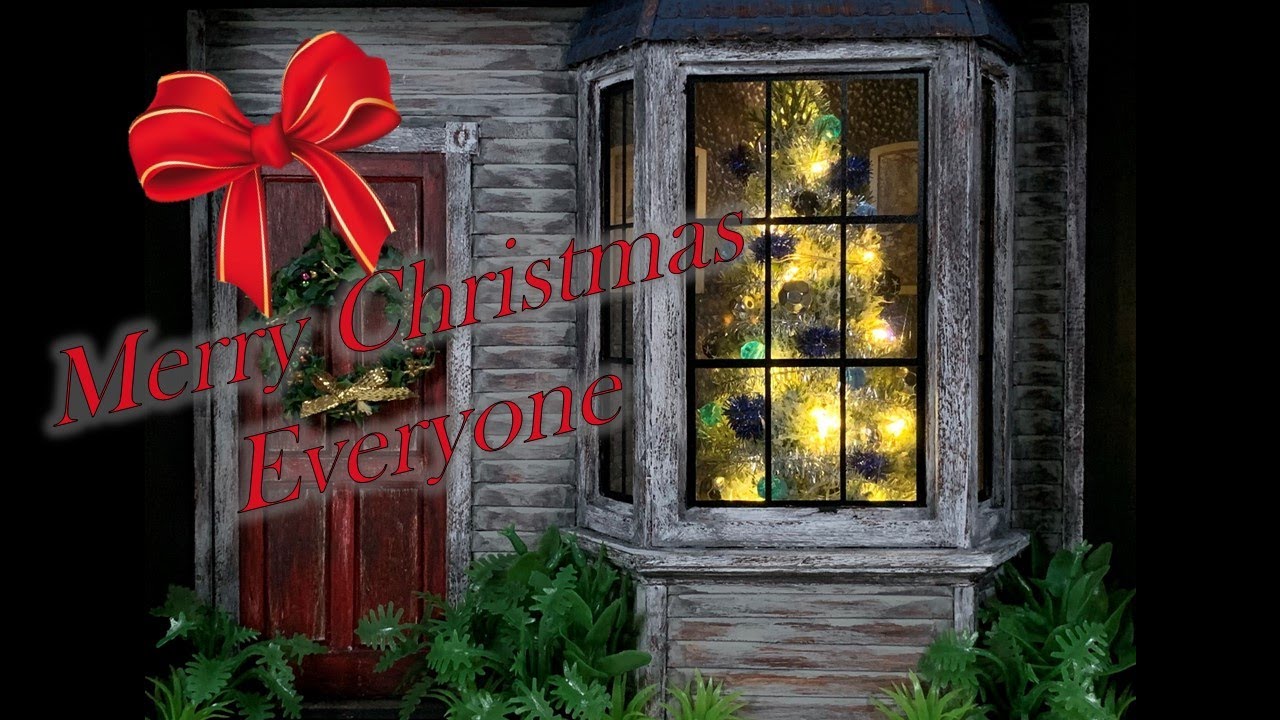 I made a miniature Christmas scene, that's a little different. - YouTube