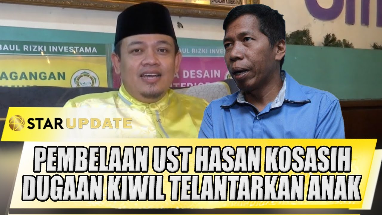 BEGINI PEMBELAAN UST HASAN KOSASIH KE KIWIL SOAL DUGAAN PENELANTARAN ...