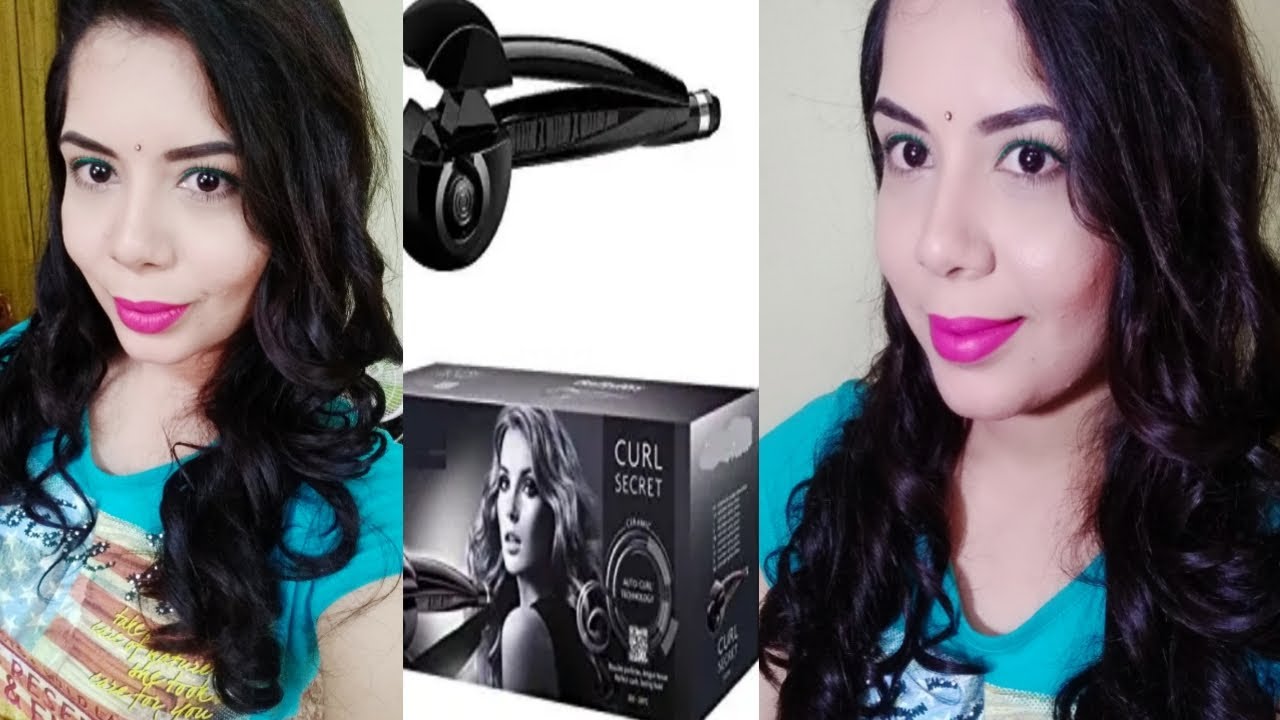 Automatic hair curler review.how to curl your hair using automatic hair ...