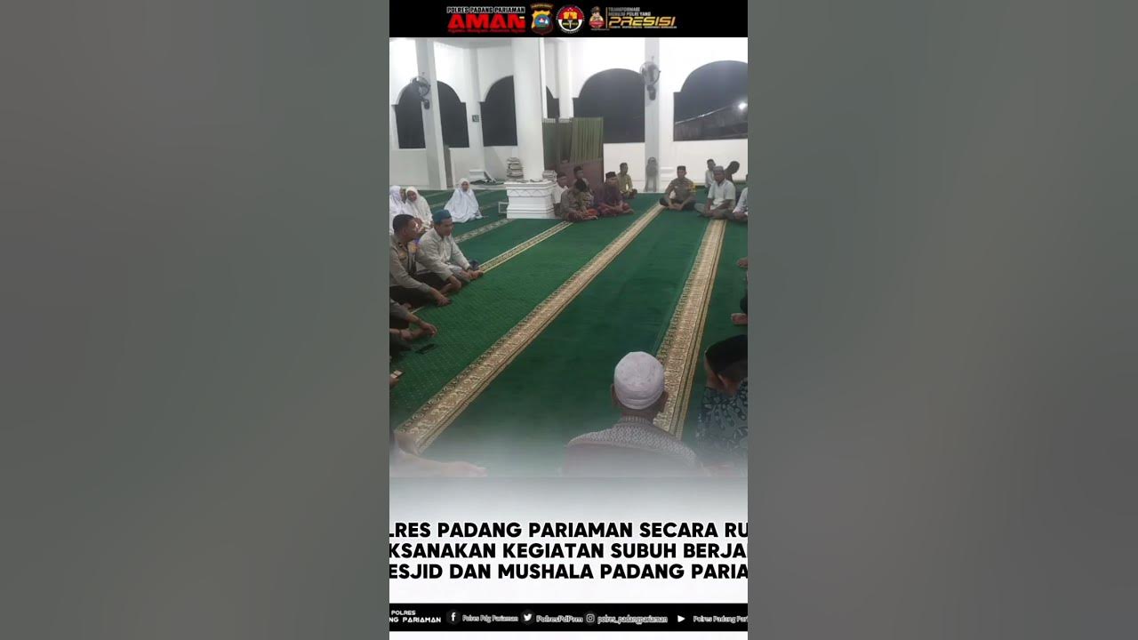 gerakan Subuh berjamaah - YouTube