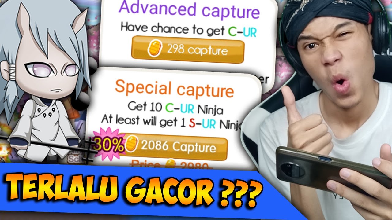 Tes Rate Gacha Spender Hamura !!! Terlalu Gacor ??? Ninja Heroes New ...