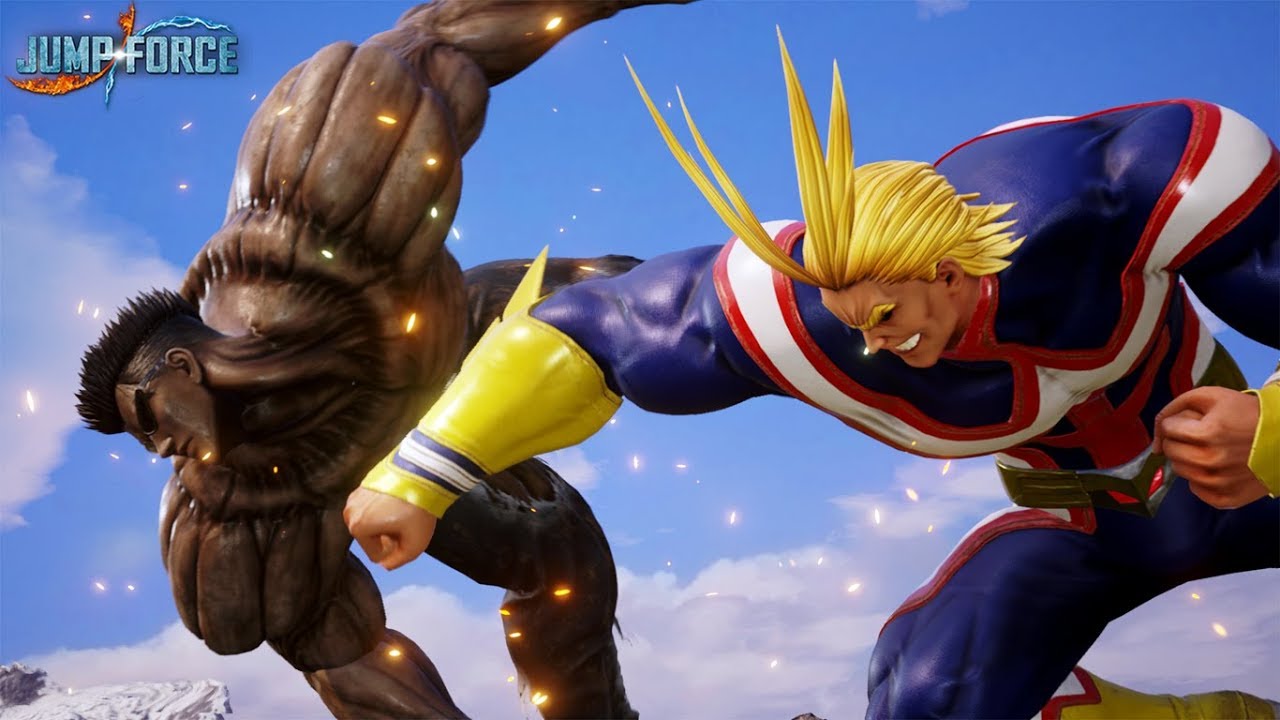 JUMP FORCE - New All Might DLC Pack 1 Gameplay | United State of SMASH ...