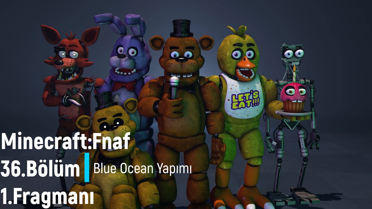 Minecraft:Fnaf 36.Bölüm 1.Fragmanı - YouTube