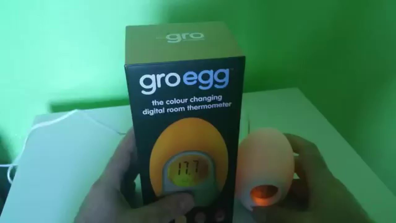 Gro Egg thermometer overview - YouTube