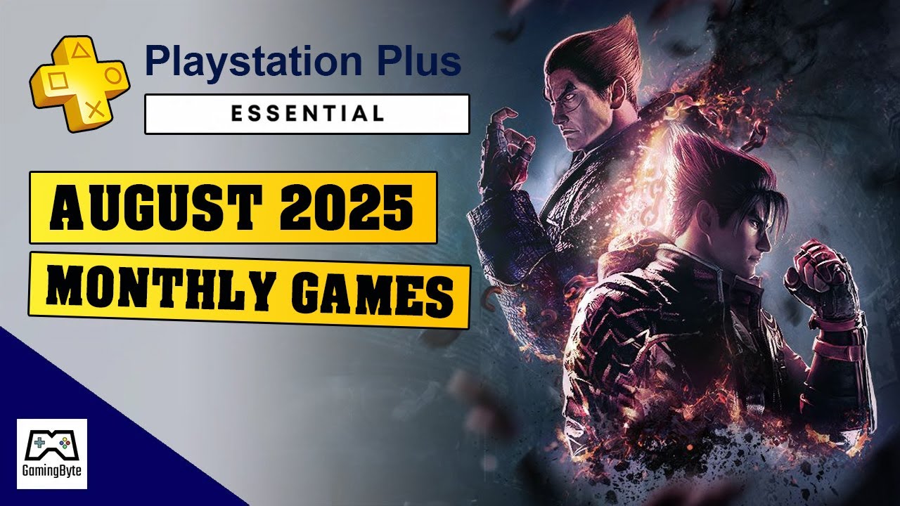 PS Plus August 2025 Essential Games | GamingByte - YouTube